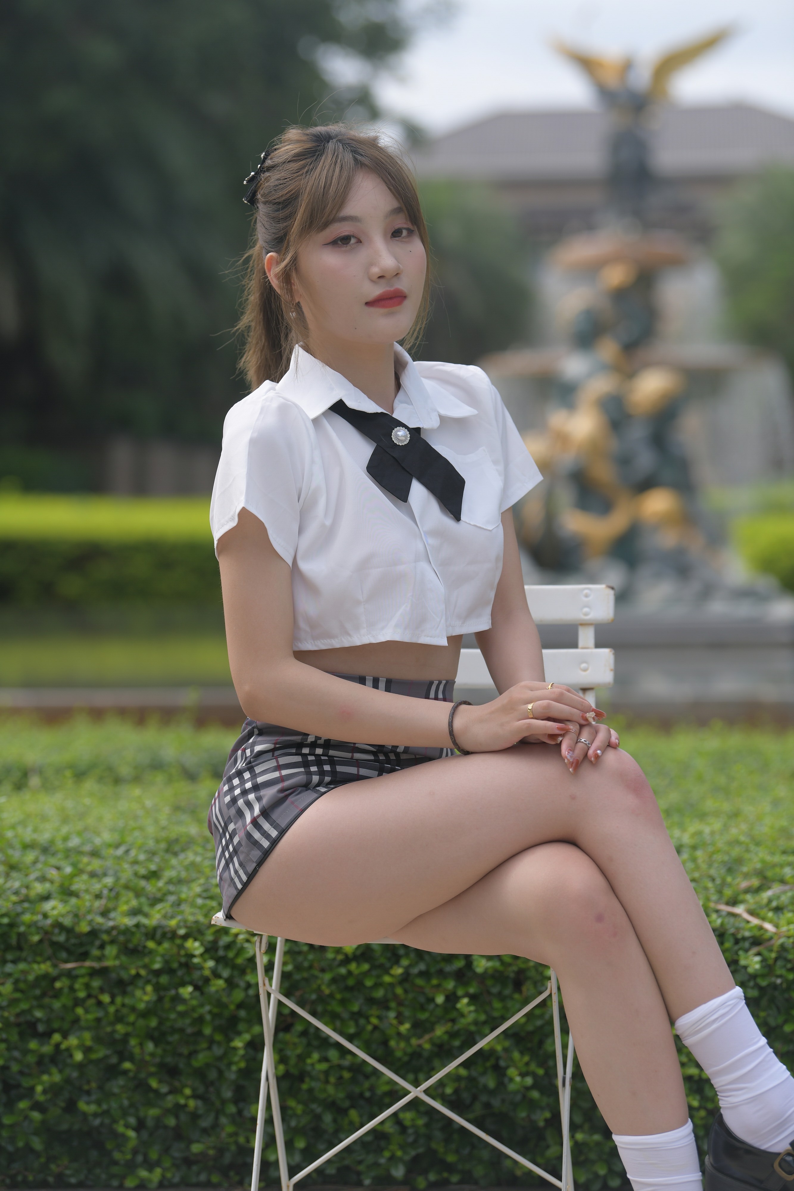 [2021-03-31] 国色美图之性感的JK美女（五） [100P] - 库里丝