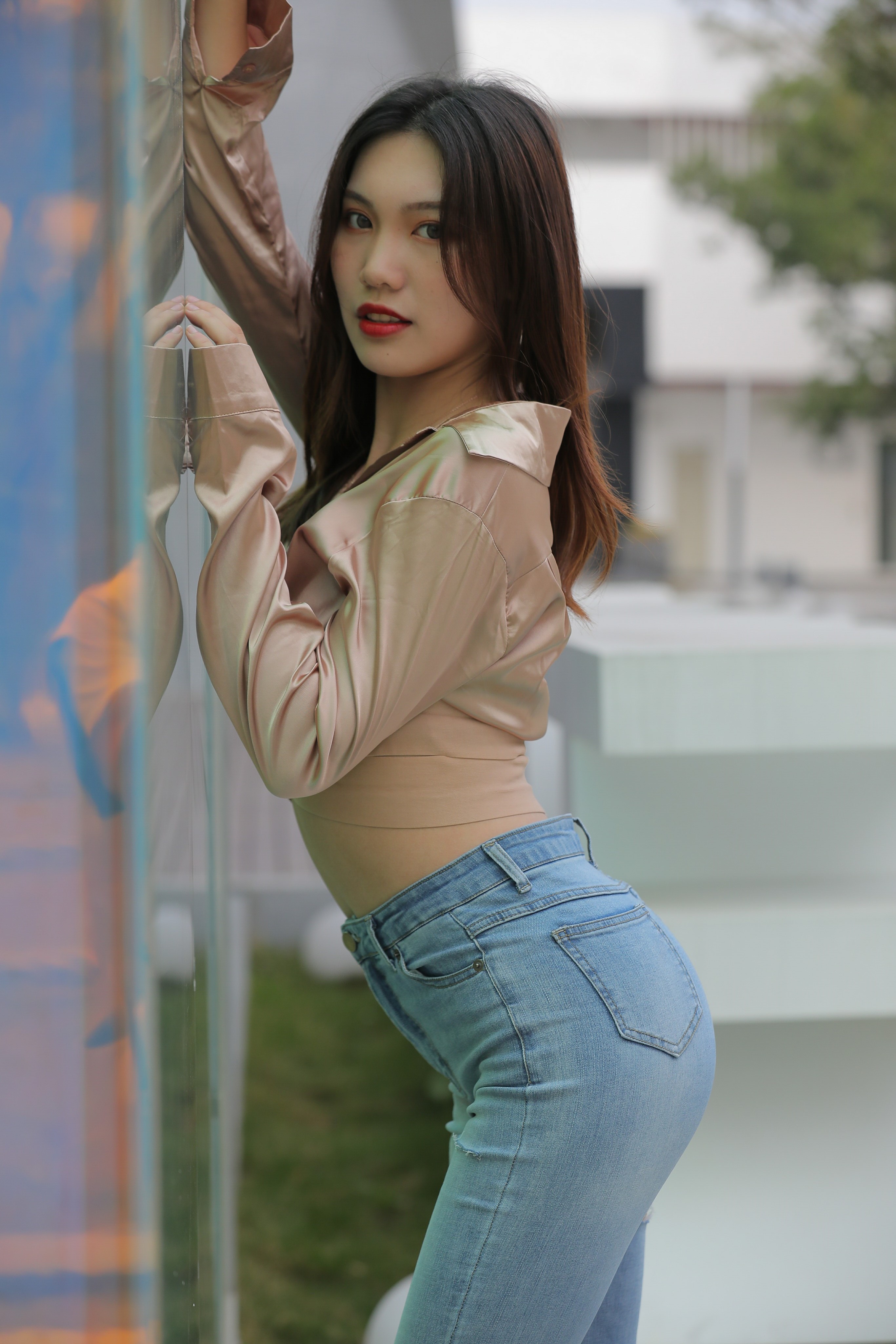 [2021-05-23] 国色美图之牛仔裤少妇（六） [72P] - 库里丝