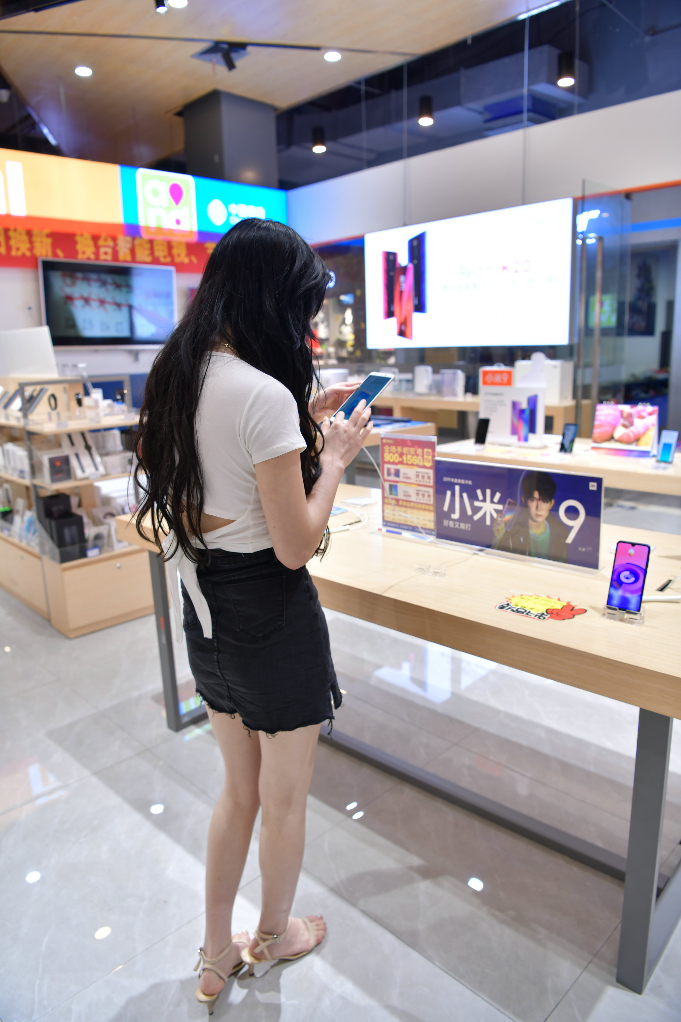 [2021-08-19] 小海街拍作品 - 喜欢小米产品的小姐姐很漂亮嘛 1 [91P] - 库里丝